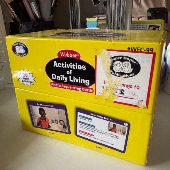 Toys | Super Duper Publication Webber Activities Of Daily Living Photo ...